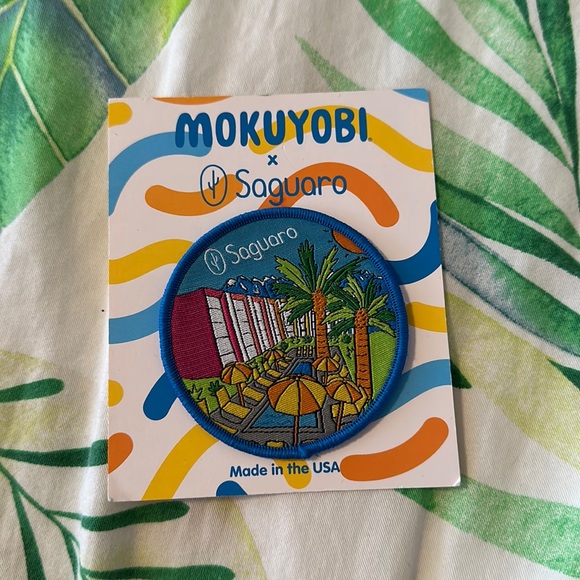 Other | Rare Saguaro Hotel X Mokuyobi Ironon Patch | Poshmark